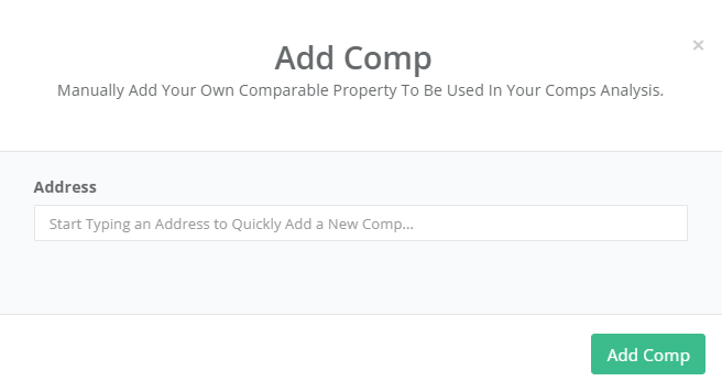 Comps Tool